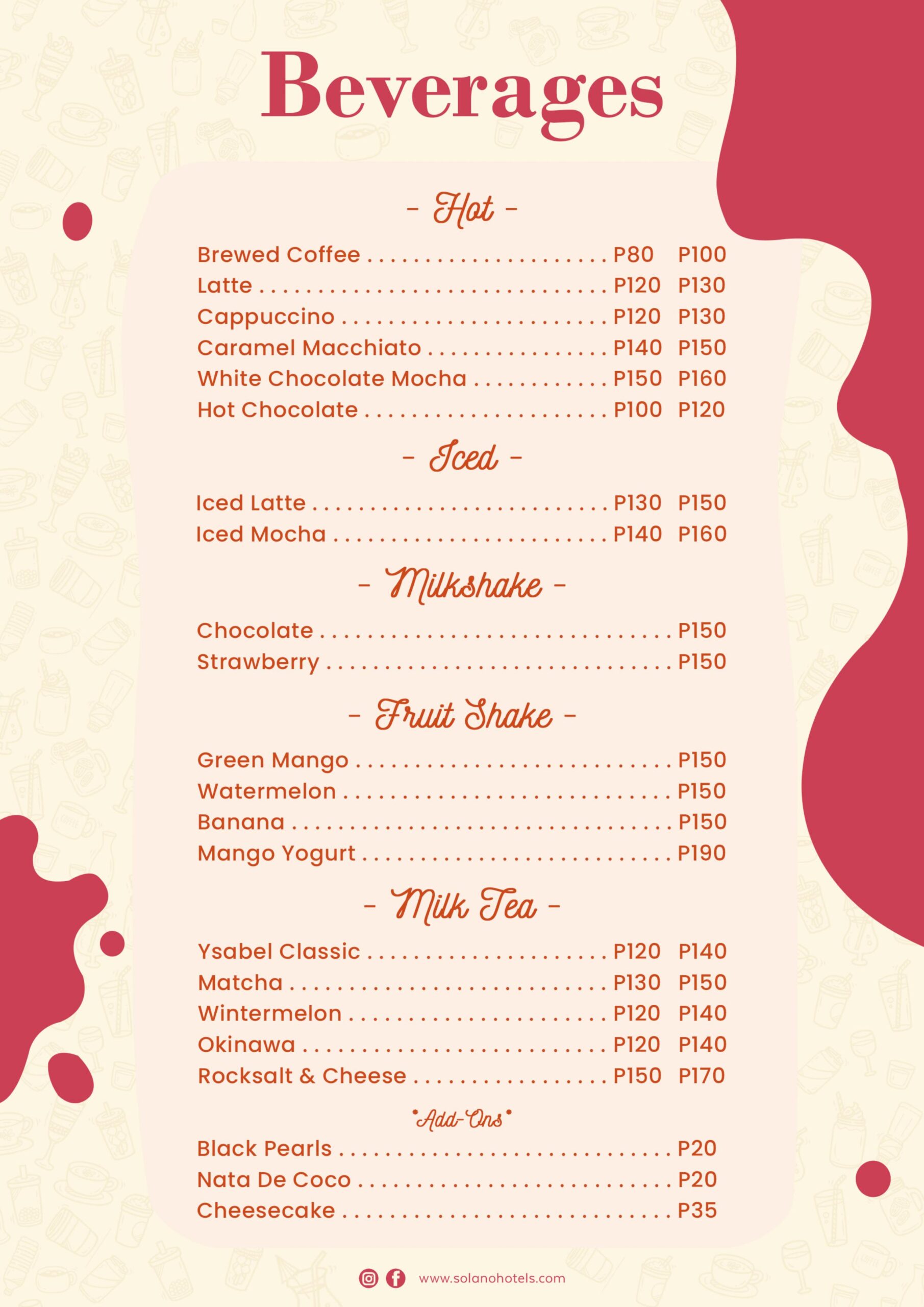 Dining - Solano Hotels